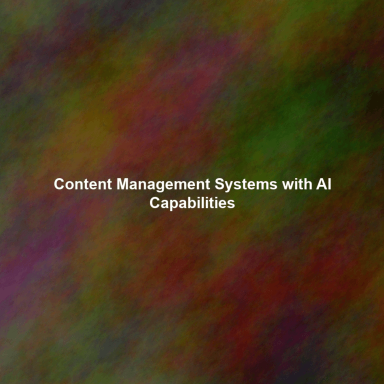 How AI is Revolutionizing Content Management Systems
