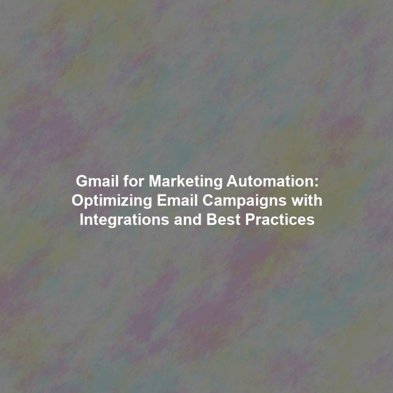 Gmail Automation: Your Free Marketing Automation Starter Kit