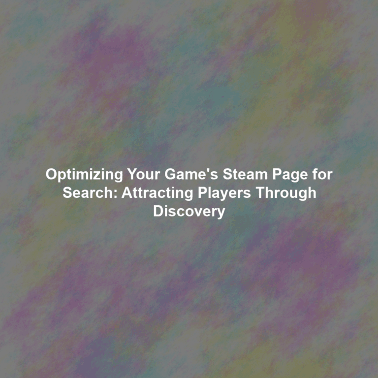 Optimizing Your Game's Steam Page for Search | Content Hurricane